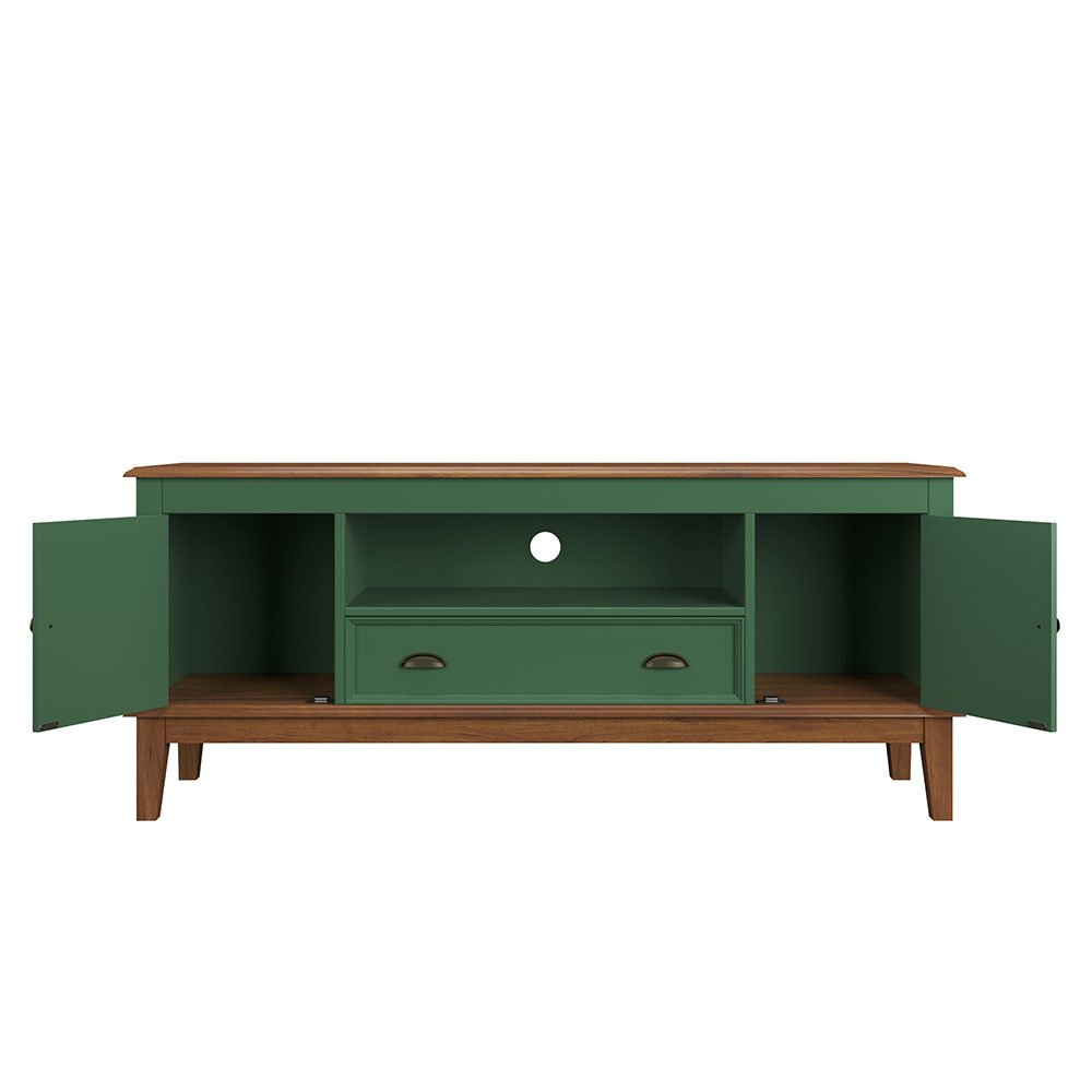 Rack 2 Portas e 1 Gaveta - Verde