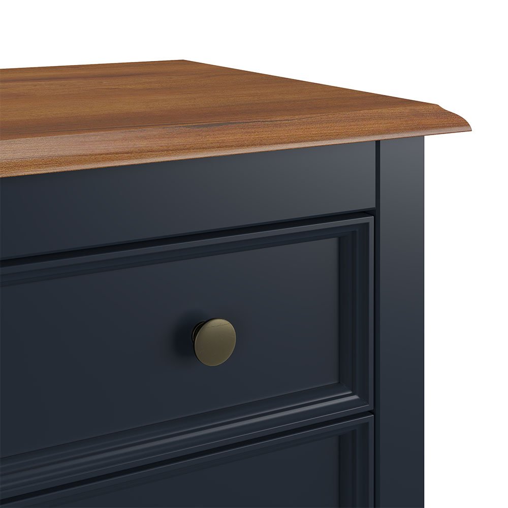 Cômoda 4 Gavetas - Azul Petróleo